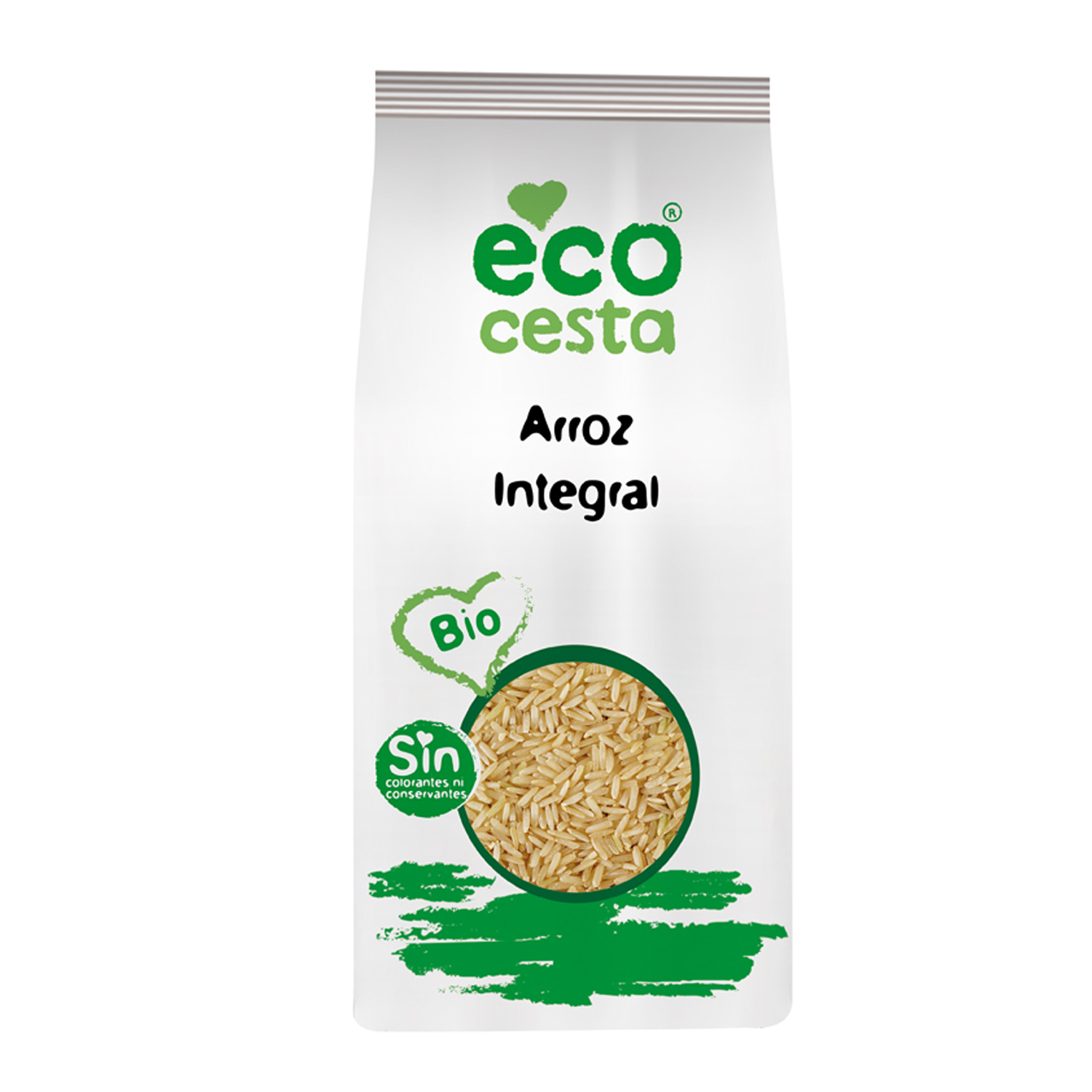 Ecocesta Arroz integral de cultivo ecológico - BioFacil.es
